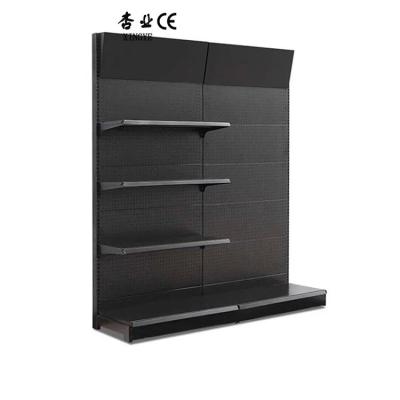 China Factory Customized Color Size Supermarket Store Shelf Convenience Store Gondola Rack Display Steel Groceries Shelves for sale
