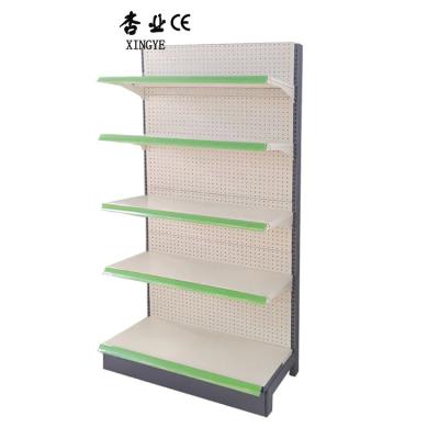 China Factory Customized Color Size Retail Grocery Store Rack White Goods Shelf for sale