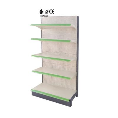 China Shanghai Xingye Custom size color gondola shelving production shelf racks for sale