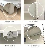 China Professional Production Commercial Super Shelves Single Sided Gondola Supermarket Shelves for sale
