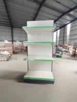 China Storage Shelves Green Display Racks Supermarket Shelf Zaful Store Drogaria Shelves for sale