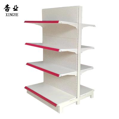 China Q235 Cold Rolled Steel Sheet Grocery Store Display Shelf Supermarket Retail Store Display Shelf for sale