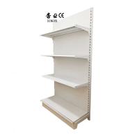China Factory Custom size color retail store shelving supermarket shelving white pharmacy shelving for sale