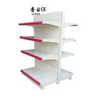 China Factory Custom size color gondola shelving retail 4-layer supermarket shelving for sale