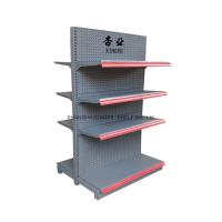 China Factory Custom Size Color Logo liquor store shelving grocery store shelf for sale