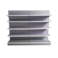 China Factory Custom Size Color Logo Single Sided Gondola Shelf Supermarket Shelf Wall Shelf for sale