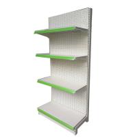China Factory customized color size supermarket shopping display shelf convenience store gondola rack for sale