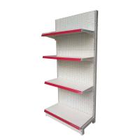 China Factory customized color size supermarket shopping display shelf convenience store gondola rack for sale