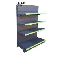 China Factory customized color size Milk white single-sided supermarket shelf 180cm for sale