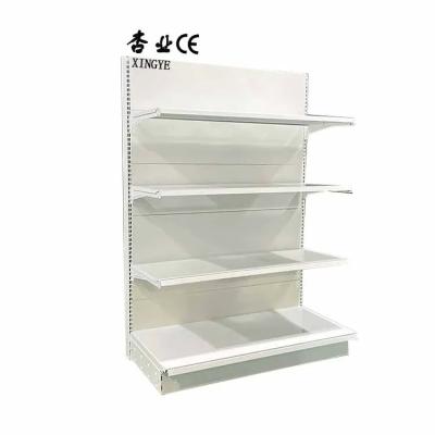 China Factory customized color size white store wall racks shanghai xingye shelf shop retail shelving for sale
