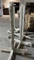 China Factory customized color size white market shelves gondola for minimarket for sale