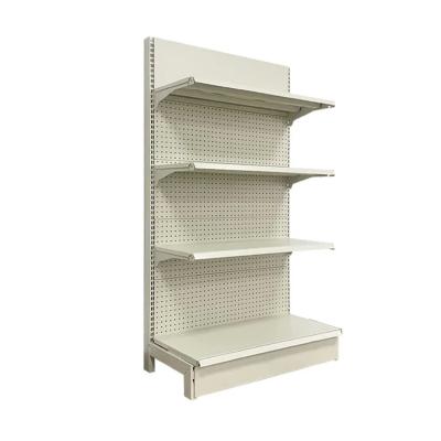 China Xingye Factory Custom Size Color pharmacies shelving grocery rack supermarket gondola shelving for sale