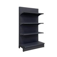 China Xingye Factory Custom Size Color black convenience store gondola shelving grocery display rack for sale