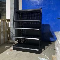 China Xingye Factory Custom Size Color black convenience store gondola shelving grocery display rack for sale
