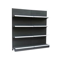 China Xingye Factory Custom Size Color  wall shelf food store shelving single grey store shelf for sale