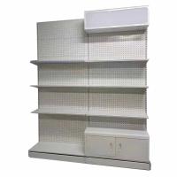 China Factory customized color size metal heavy duty shelves wall shelves for retail store for sale