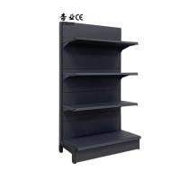 China Factory custom color size black pet supplies supermarket shelf grocery store racks potato chips display shelf for sale
