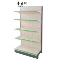 China Heavy Duty Iron Metal Retail Shelf Display Supermarket Gondola Shelving Rack shelves for sale