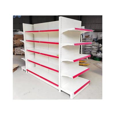 China Wholesale Double Convenience Store Shelves For Retail Store for sale