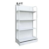 China Factory Low MOQ Supermarket Shelf Convenience Store Small Store Display Stand Single Double-Sided Hole Board Gondola Shelf for sale