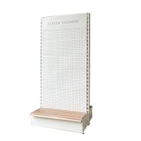 China Factory Low MOQ Supermarket Shelf Convenience Store Small Store Display Stand Single Double-Sided Hole Board Gondola Shelf for sale