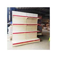 China Custom Grocery Store Garage 4 layers Display Shelves Racks for sale