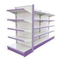 China 2023 New Shelves China Factory Customized Color Size Steel Double Side Rack for Supermarket Shop Supermarket Equipment for sale