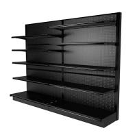 China 2023 New product Shelves China Factory Customized Inner and Outer Corner Shelf Shop Equipment for sale