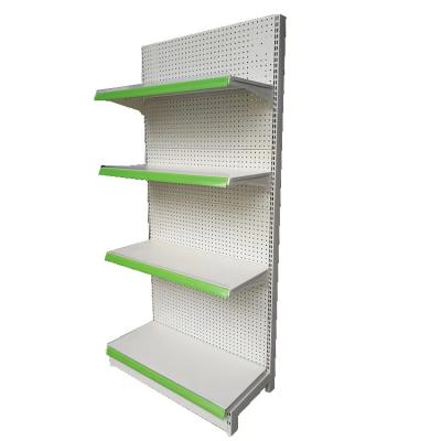 China Shelf Retail Display Racks Best Prices Single Side Supermarket Shelves for sale
