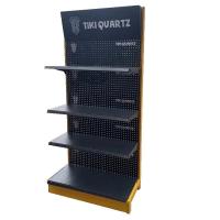 China Factory Customized Color Size Logo electrical display rack single sided grocery store shelves supermarket gondola shelving for sale