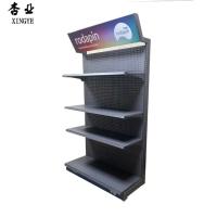 China Factory customized color size metal heavy duty multipurpose detachable wall shelves for retail store for sale