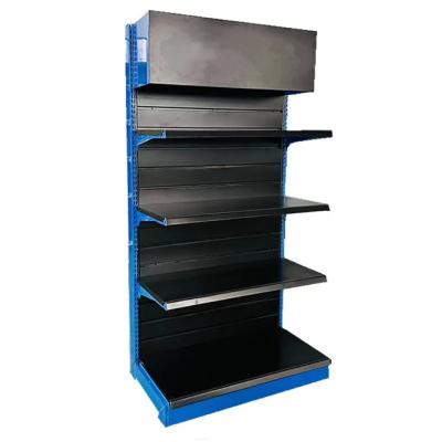 China Beautiful custom supermarket shelf Gondola rack for sale