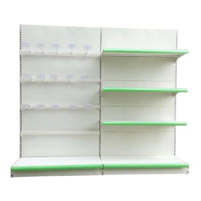 China Factory customized color size metal heavy duty shelves wall shelves for cosmetics display gondola for sale
