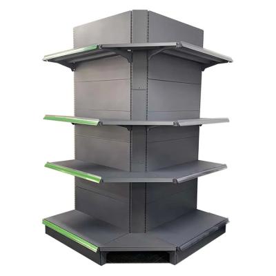 China 2023 New product Shelves China Factory Customized Inner and Outer Magic Corner Shelf  Shop Equipment for sale