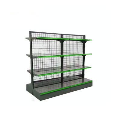 China Hot Sale Environmental Protection customization double sided supermarket shelves for sale