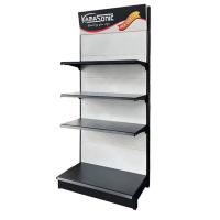 China Gondola metallic supermarket shelves for sale