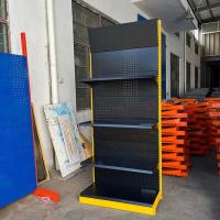 China Gondola metallic supermarket shelves factory custom shelves for sale