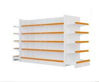 China Beautiful supermarket shelves double sided shelves for sale
