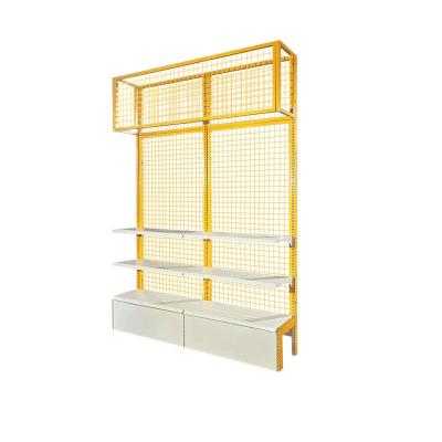 China bookstores wire steel supermarket shelves rack gondola for sale