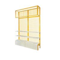 China bookstores wire steel supermarket shelves rack gondola for sale