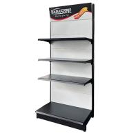 China 2023 Factory Customized Color Size steel single side rack for super market shop with hook retail display rack for sale