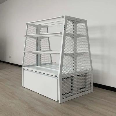 China Factory Customized Color Size grocery snack shelf supermarket candy shelf convenience store shelves for sale