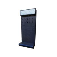China Factory Wholesale supermarket shelves rack gondola with light box for sale