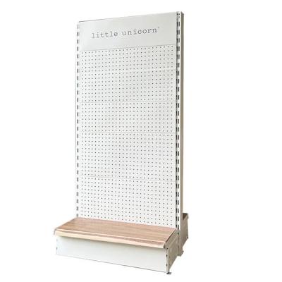 China Shelves with hook retail display rack for sale