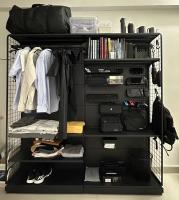 China Shelves with hook retail display rack for sale