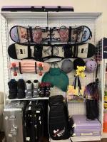 China Shelves with hook retail display rack for sale
