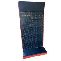 China Gondola metallic supermarket shelves fishing display rack for sale