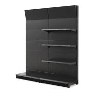 China Factory Price Single side Black Shelf supermarket shelves for sale