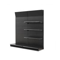 China Factory Price Single side Black Shelf supermarket shelves for sale