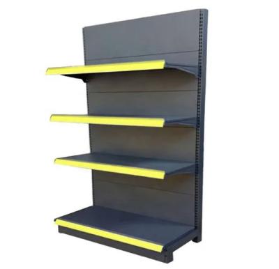China Convenience store gondola shelving cigarette display racks for sale